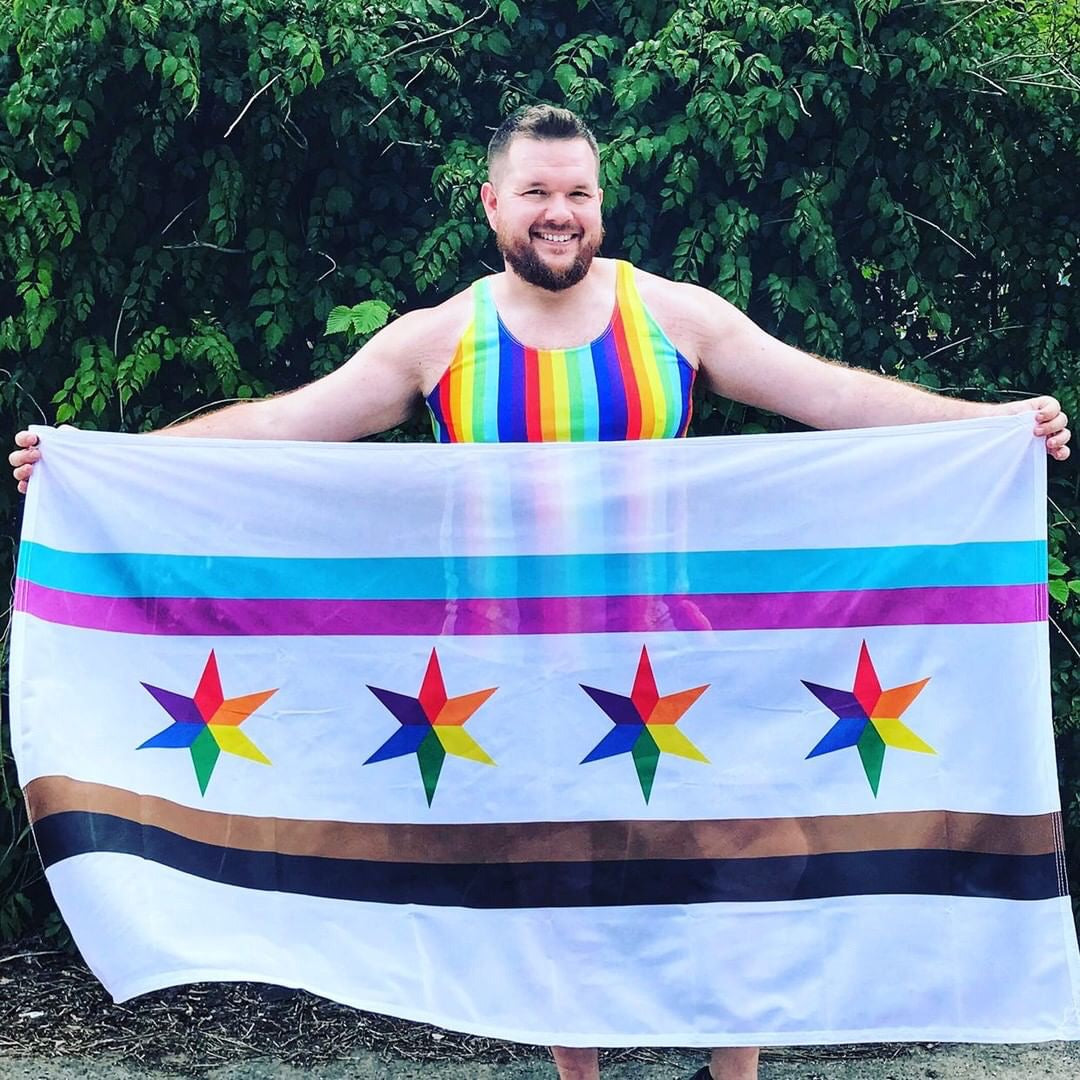 Classic & 2020 edition Intersectional Inclusive Pride Flags ...
